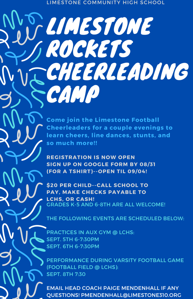 LCHS Fall Cheerleading Camp | Limestone Community High School